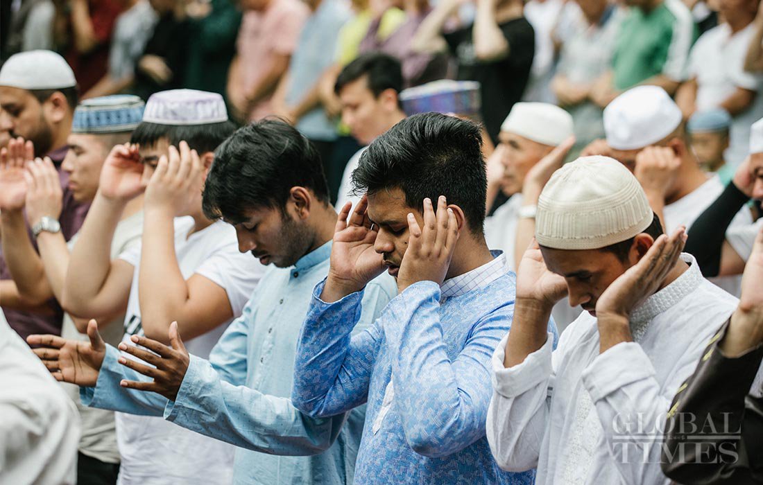 Muslims in Beijing celebrate Corban Festival - Global Times