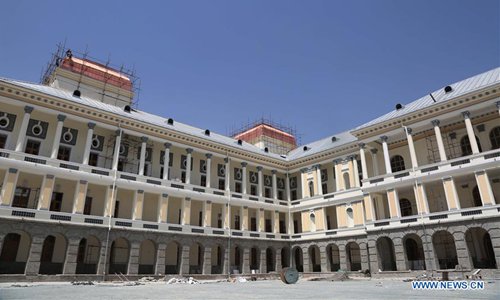 Afghan former king's reconstructed palace beautifies Kabul landscape ...