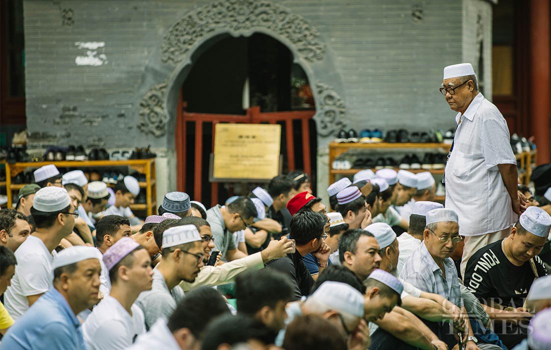 Muslims in Beijing celebrate Corban Festival - Global Times