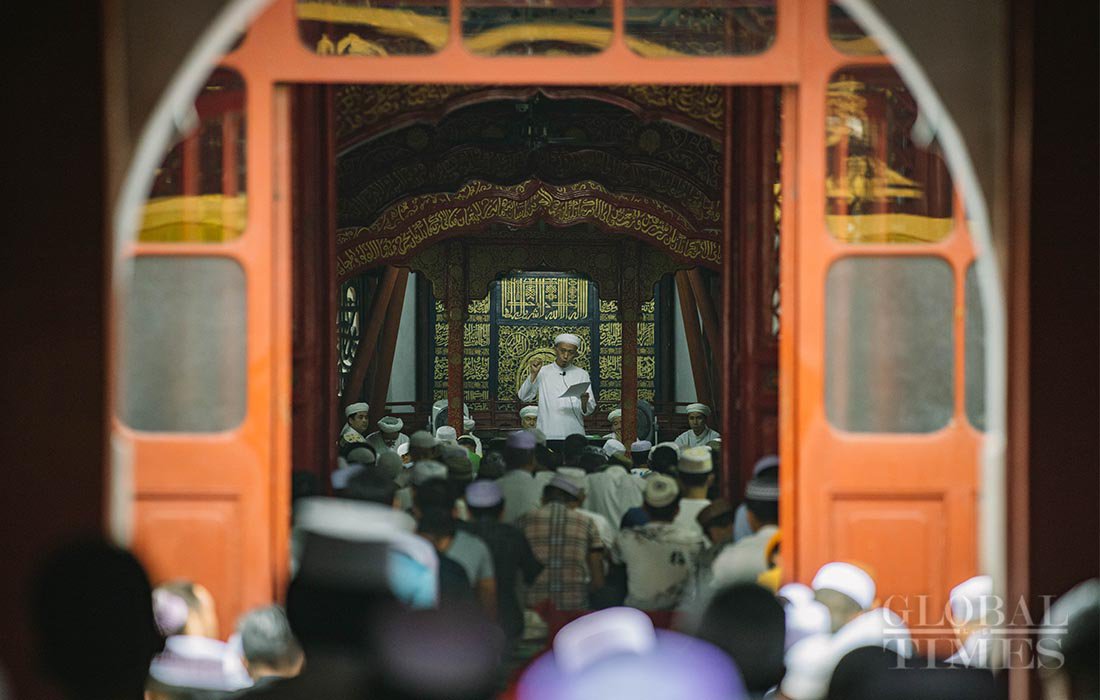 Muslims in Beijing celebrate Corban Festival - Global Times