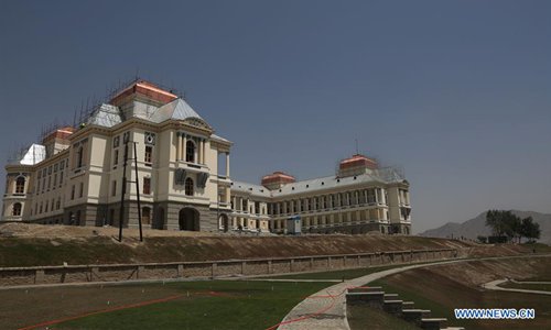 Afghan former king's reconstructed palace beautifies Kabul landscape ...