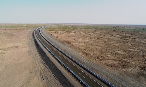 Groundbreaking vehicle testing field completed in Xinjiang - Global Times