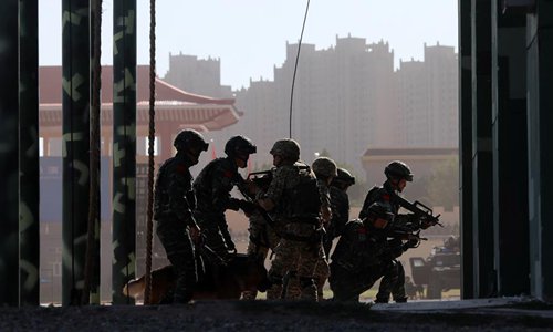 China, Kyrgyzstan conclude joint counter-terrorism drill - Global Times