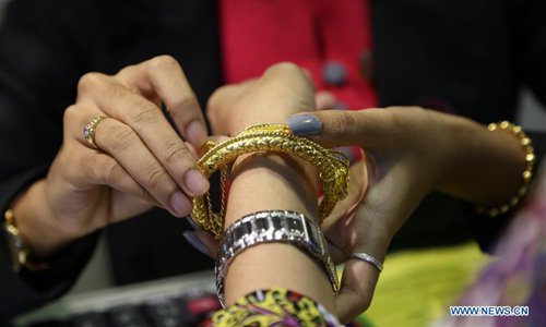 Myanmar's domestic gold price edges higher in recent days - Global Times