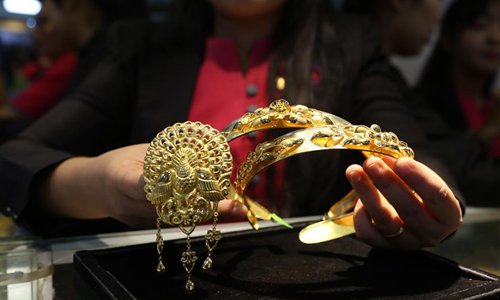 Myanmar's domestic gold price edges higher in recent days - Global Times