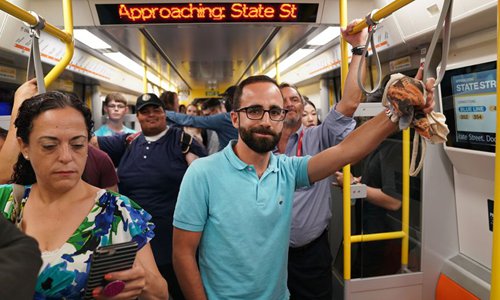 New subway cars built by Chinese company start operation in US Boston ...