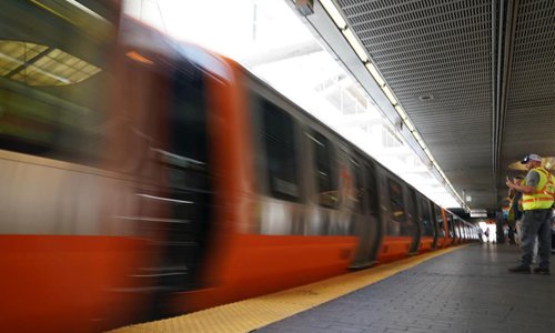 Chinese new subway cars start operation in US Boston - Global Times
