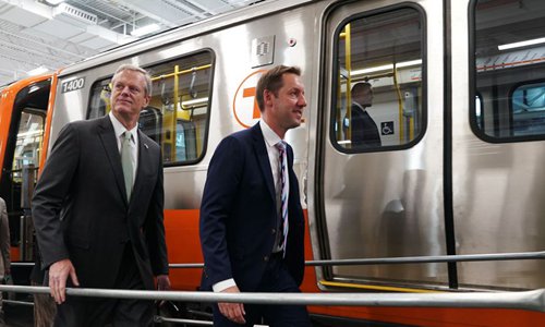 New subway cars built by Chinese company start operation in US Boston ...