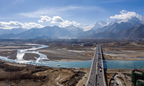 Stunning aerial shots display captivating sceneries of Lhasa, China's ...