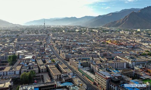 Stunning aerial shots display captivating sceneries of Lhasa, China's ...