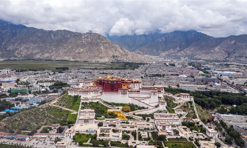 Stunning aerial shots display captivating sceneries of Lhasa, China's ...