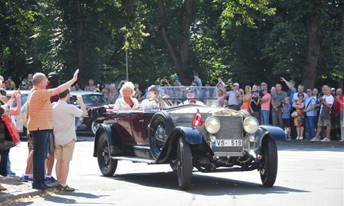 Annual old-timer meeting Riga Retro 2019 held in Latvia - Global Times