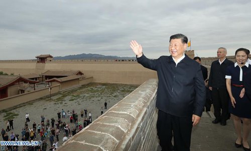 Preserving Great Wall as Chinese nation's symbol: Xi - Global Times