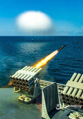 Destroyer flotilla launches smoke screen to mask movement - Global Times