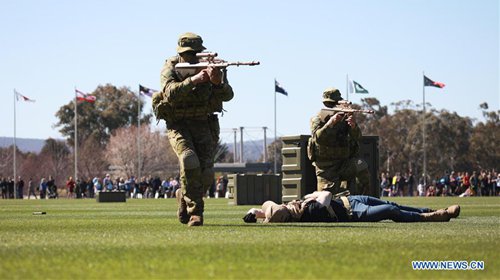 Annual open day of ADFA held in Canberra, Australia - Global Times