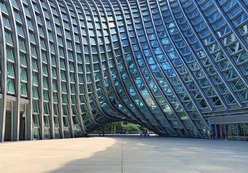 Inside building of Phoenix Center in Beijing - Global Times