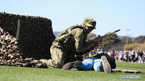 Annual open day of ADFA held in Canberra, Australia - Global Times