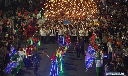 Indonesian Muslims attend parade for celebrating upcoming Islamic New ...