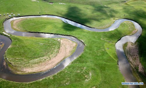 Aerial view of Hulunbuir in China's Inner Mongolia - Global Times