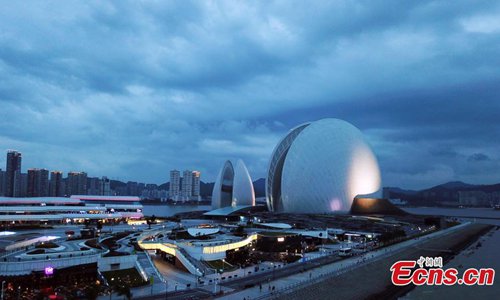 Shell-shaped Zhuhai Opera House - Global Times