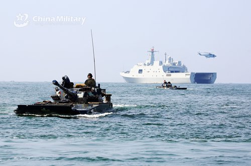 Chinese Marine Corps conducts amphibious landing drills, aims to win ...