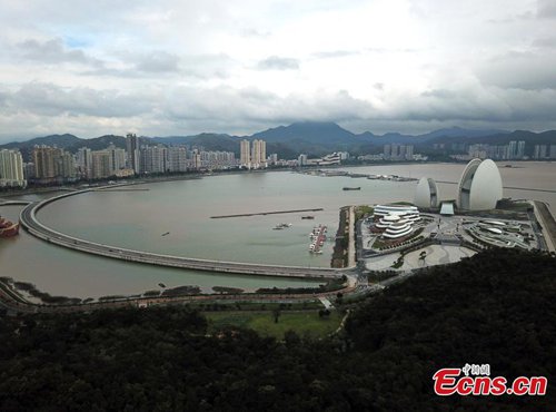 Shell-shaped Zhuhai Opera House - Global Times