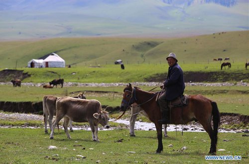beautiful scenery in northwest China's Xinjiang - Global Times