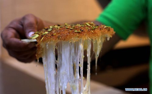 Traditional Arabic dessert: Kunafa - Global Times