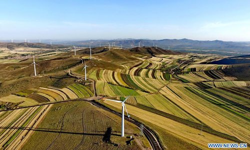Autumn scenery of Bashang area in north China's Hebei - Global Times