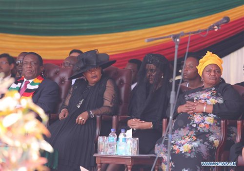 African leaders pay tribute to late Zimbabwe's Mugabe at state funeral ...