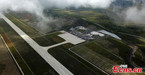 Airport, 4,068 m above sea level, opens in Sichuan - Global Times