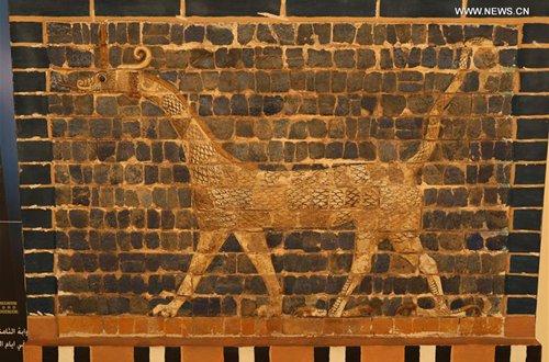 Ancient treasures displayed at Iraqi national museum in Baghdad ...