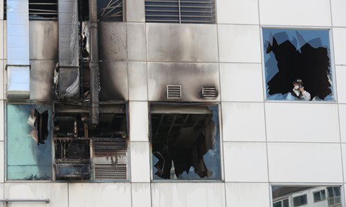 2 dead, 47 injured in nursing hospital fire in S. Korea - Global Times