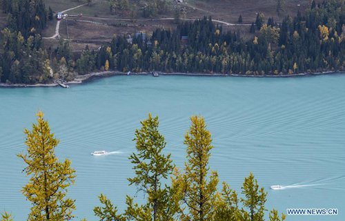 Scenery of Kanas scenic spot of Altay, northwest China's Xinjiang ...