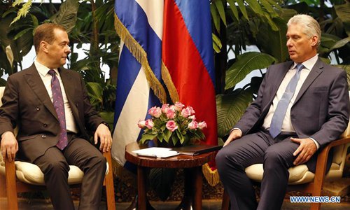 Cuba, Russia agree to enhance infrastructure cooperation - Global Times