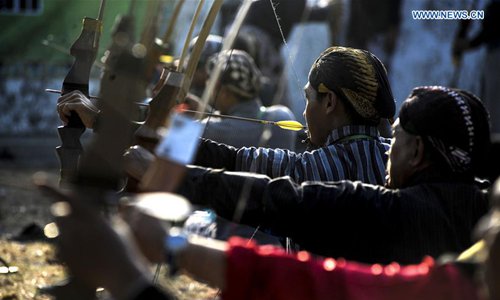 Javanese traditional archery contest in Indonesia - Global Times