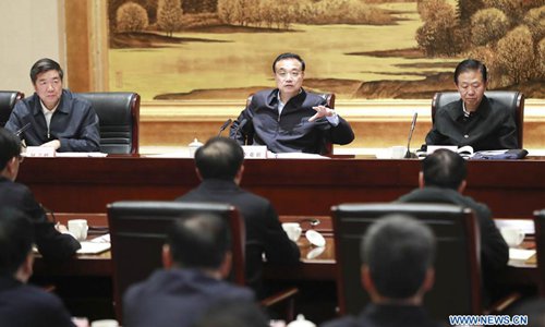Premier Li calls for fulfilling major economic targets - Global Times