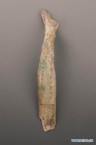 China to start commemorating 120th anniversary of oracle bone ...