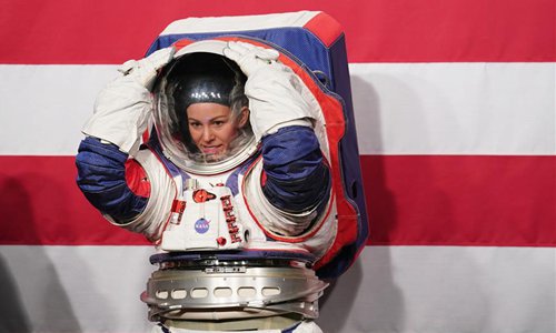 NASA unveils new spacesuits for human lunar landing - Global Times
