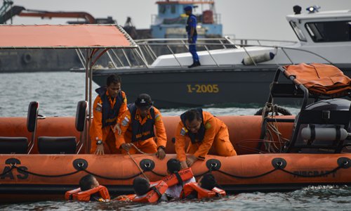 Rescue drill - Global Times