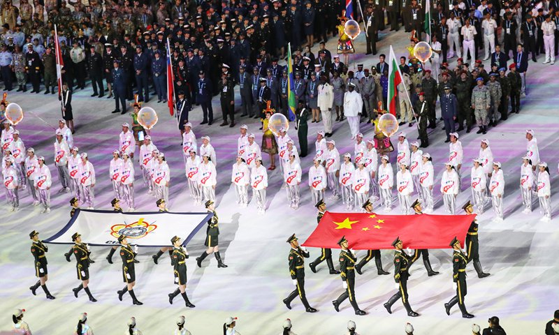 China wins 12 golds, sets 4 records on Day 1 of Military World Games ...