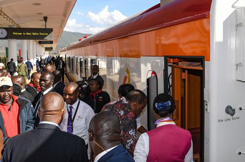 Kenya launches extended railway to boost rural economy - Global Times