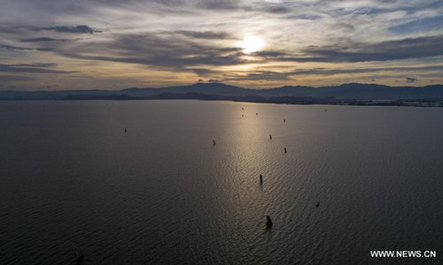 Scenery of Dianchi Lake in Kunming, China's Yunnan - Global Times