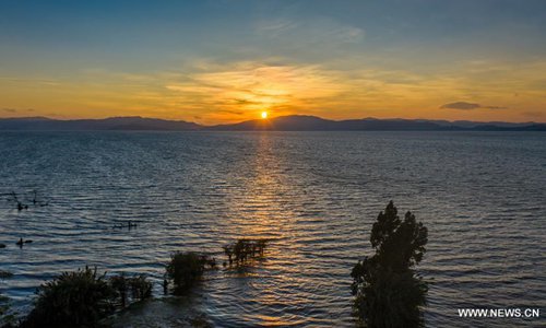 Scenery of Dianchi Lake in Kunming, China's Yunnan - Global Times