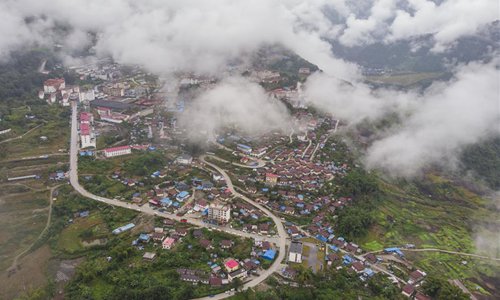 View of Medog County in China's Tibet - Global Times