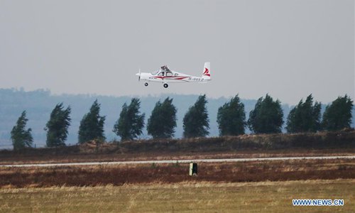 4-seater electric aircraft makes maiden flight in China - Global Times