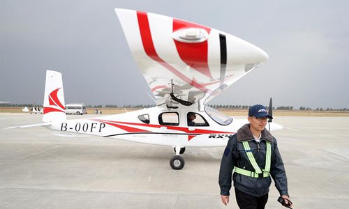 4-seater electric aircraft makes maiden flight in China - Global Times