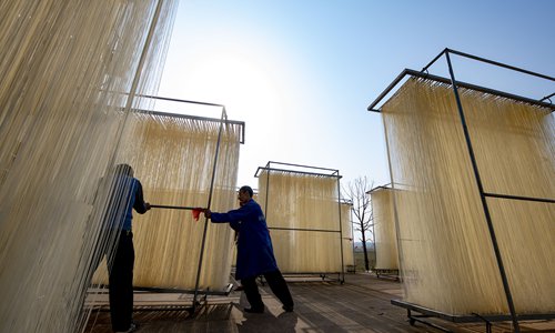 Jiangxi city preserves long tradition of noodle-making - Global Times