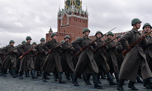 Celebrations held at Moscow Red Square to mark historic 1941 military ...