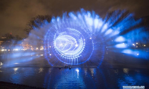 Light festival "Staro Riga 2019" held in Latvia - Global Times
